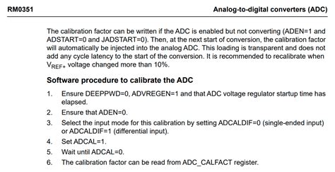 Stm32l471rgt6 Adc Calibration Stmicroelectronics Community
