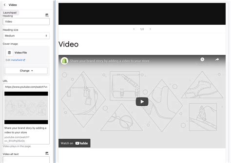 Video Section Should Support Video Files And Metafields · Issue 1687