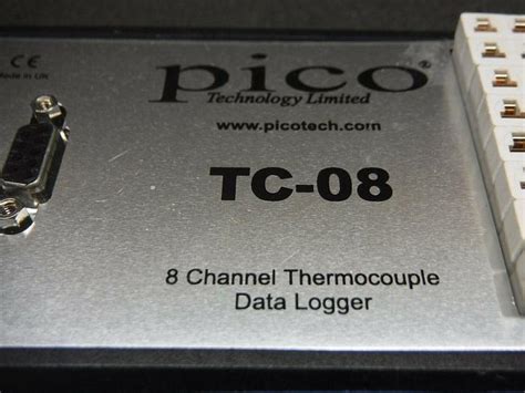 Used Pico Technology Limited TC 08 RS232 8 Channel Thermocouple Data Logger For Sale In Burnsv