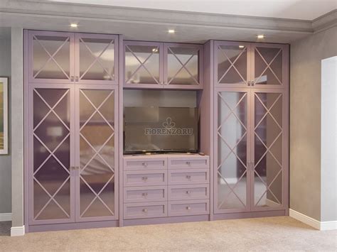 Шкаф для спальни Дизайн домашнего интерьера Украшение гардероба Дизайн девичьей спальни