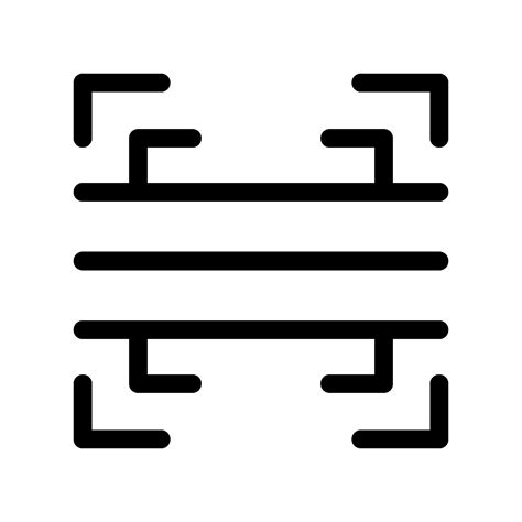 Scanning Icon Vector Symbol Design Illustration 26625854 Vector Art At