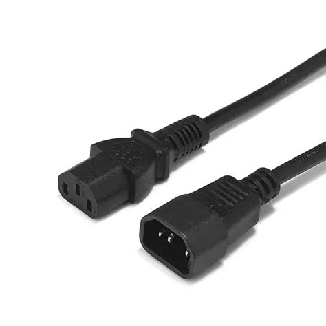 Iec C14 To C13 Power Cord Iec Connector 10a 250v Male And Female Power