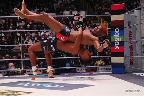 【試合結果】yogibo Presents Rizin33 第10試合／武田光司 Vs “ブラックパンサー”ベイノア Rizin