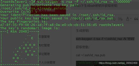 Linux下生成ssh密钥并获取密钥并免密登陆linux服务器sshd开启密钥登录怎么导出密钥文件 Csdn博客