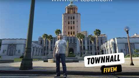 Townhall Fivem Interior And Map For Roleplay Tebex Mlo Shop Youtube