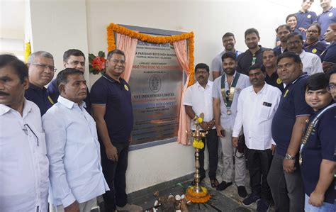 Vst Industries In Collaboration With Round Table India Develops The Infrastructure Of 4 Rural