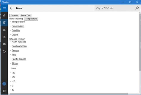 Weather Map Not Showing Windows Forums