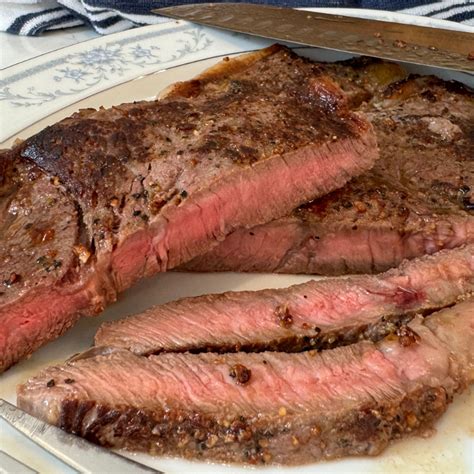 Easy Sirloin Steak Pan Seared To Medium Perfection Tradition And Thyme