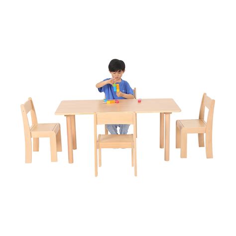 Beechwood Rectangular Tables Profile Education