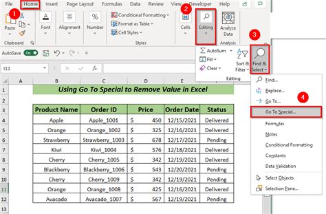 How To Remove A Value In Excel Methods ExcelDemy