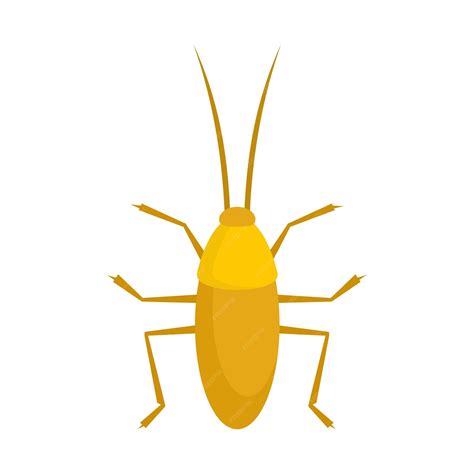 Premium Vector Cockroach Icon Flat Illustration Of Cockroach Vector
