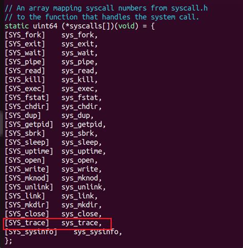 61810 Operating System Engineering 2023 ＜lab2 Syscall System Calls