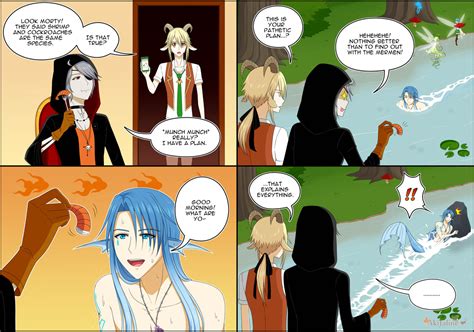 [eng] Shrimp And Cockroach By Akijaline On Deviantart