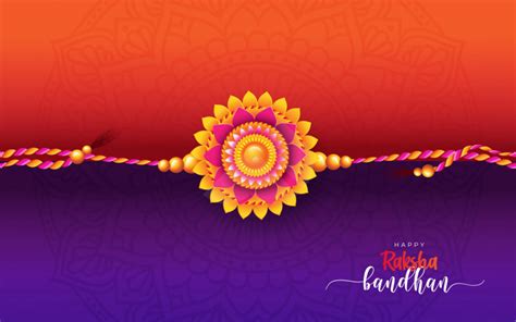 Happy Raksha Bandhan Wishes Greeting Template Photo 1140 Festive Photo