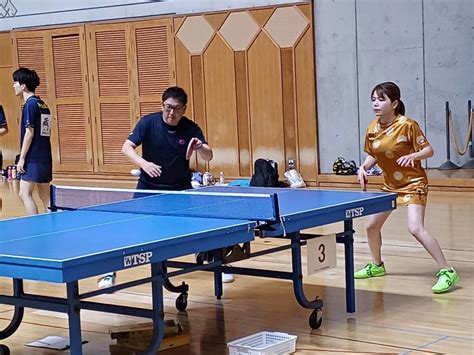 沖縄でペアマッチ楽しむ｜第35回全国スポーツ祭典卓球交流大会 新日本スポーツ連盟