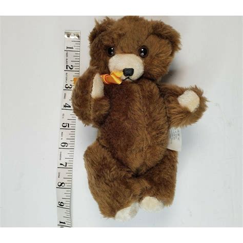Vtg Pussy Cat Toy Co 8 Teddy Bear Plush Made In Japan Etsy
