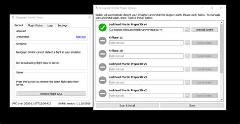 Simlink Not Connecting Simlinkmoving Map Navigraph