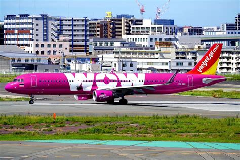 タイ・ベトジェットエア Airbus A321 Hs Vkm 福岡空港 航空フォト By Sfjcapさん 撮影2023年08月27日