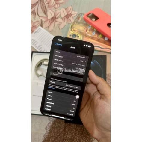 Hp Apple Iphone Pro Max Bekas Garansi Resmi Indo Warna Pacific Blue Gb Sinyal Aman Di