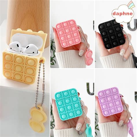 เคสหูฟังไร้สาย ทำจากซิลิโคน กันกระแทก สําหรับ Airpods Daphne2th