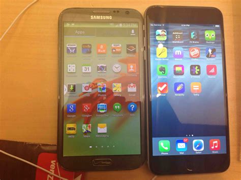 Iphone Plus Vs Galaxy Note Size Wise R Pics