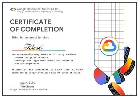 Khushi Sinha On Linkedin Cloudcomputing Generativeai Ai Techinnovation Continuouslearning