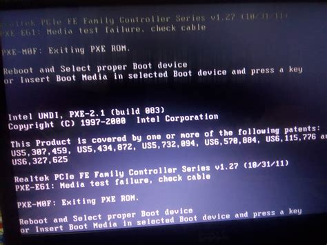 Cách fix lỗi Reboot and select proper Boot device or Insert Boot