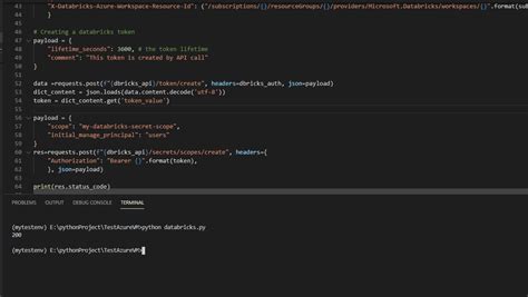 Python Databricks Api 20 Create Secret Scope Temporarily