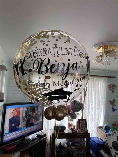 Arriba 102 Images Globos Personalizados Graduacion Viaterra Mx