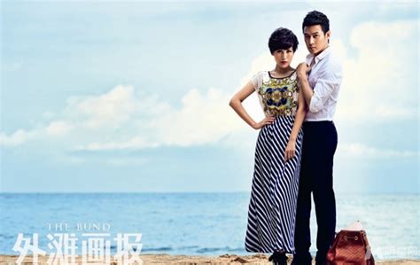 陆毅鲍蕾甜蜜大片 夫妻俩马来西亚秀恩爱