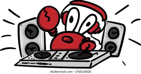 Happy Dj Emoji Emoticon Headphones Sunglasses Stock Vector Royalty