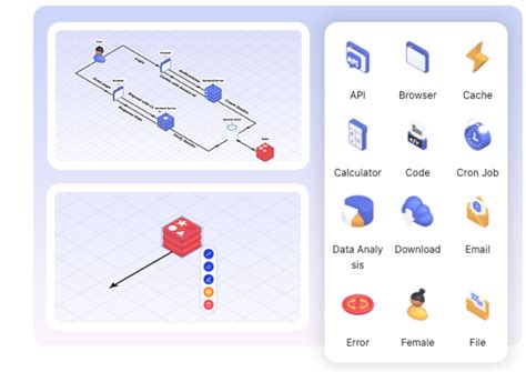 Icraft Editor 3d架构图流程图设计 绿软下载·绿色软件联盟