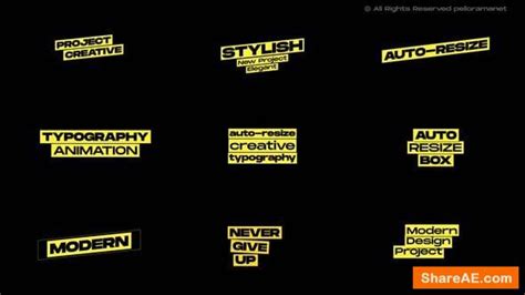 Videohive Auto Resize Titles 2 0 AE Free After Effects Templates