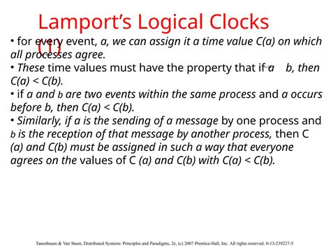 Unit V Synchronization Of Distributed Systempptx