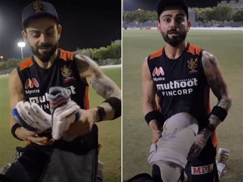 Virat Kohli Kit Bag Whats In Virat Kohlis Kit Bag Rcb Skipper Gives