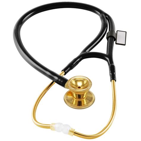 Classic Cardiology Stethoscope - 22K Gold Edition (Black) | MDF797K11 ...