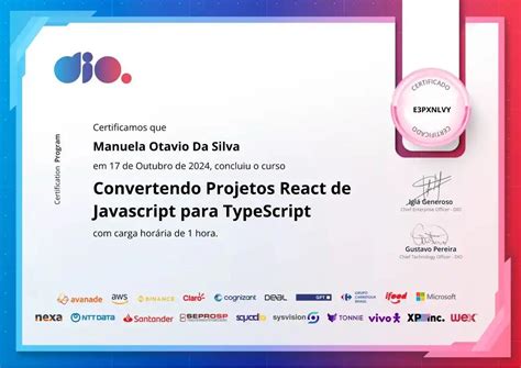 Manuela Otavio On Linkedin Convertendo Projetos React De Javascript