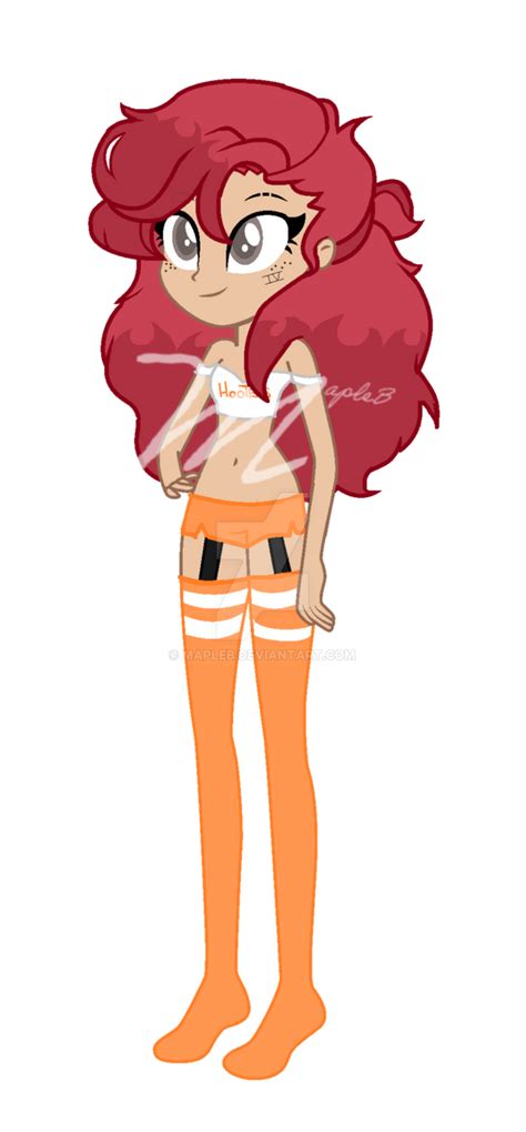 Vii The Hooters Girl Happy Halloween By Mapleb On Deviantart