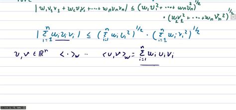 Show That If 𝐱 And 𝐲 Are N Dimensional Vectors With Real Components