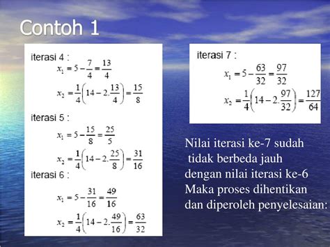 Ppt 1 Matriks 2 Metode Eliminasi Gauss 3 Metode Iterasi Gauss