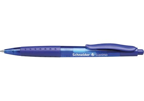 Ручка шариковая автоматическая SUPRIMO 0.7 мм Schneider S135603 синяя ...