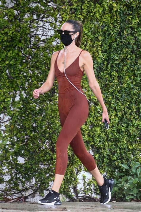 Candice Swanepoel Braless In Wet Sport Top 24 Photos The Fappening