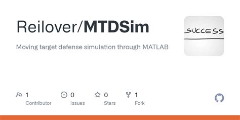 GitHub Reilover MTDSim Moving Target Defense Simulation Through MATLAB