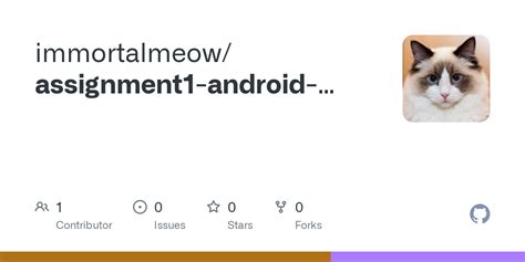 GitHub Immortalmeow Assignment1 Android With Java Native Hacktiv08