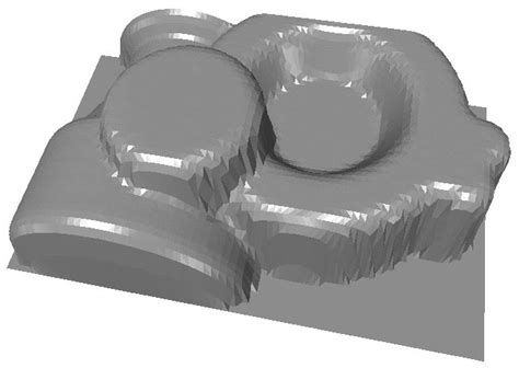 A Technical Data Set Initial Left And Optimized Triangle Mesh Right