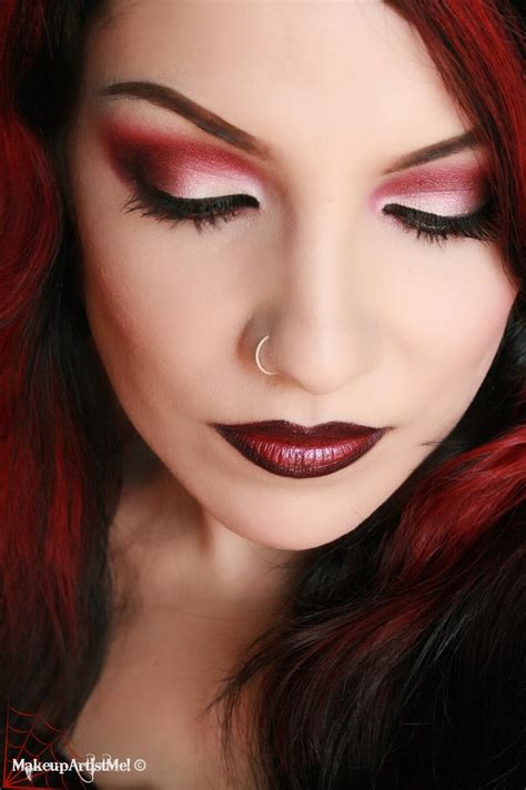Make Up Artist Me Daring Red Eyeshadow Makeup Tutorial