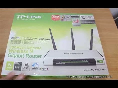 TP-LINK WR1043ND WiFi router indepth review - YouTube
