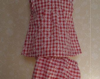 Items Similar To Pillowcase Dress Pants Set Strawberry Shortcake