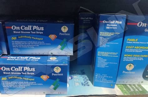 Acon On Call Plus Blood Glucose Test Strips (50t) at Best Price in ...