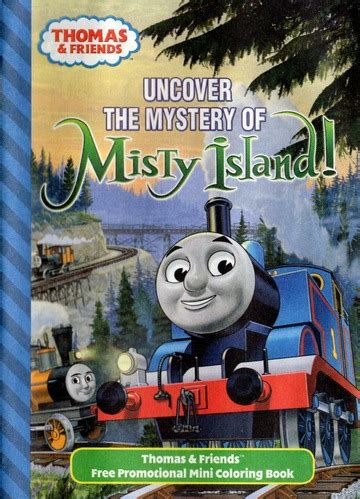 Thomas And Friends Misty Island Rescue Promotional Mini Coloring Book